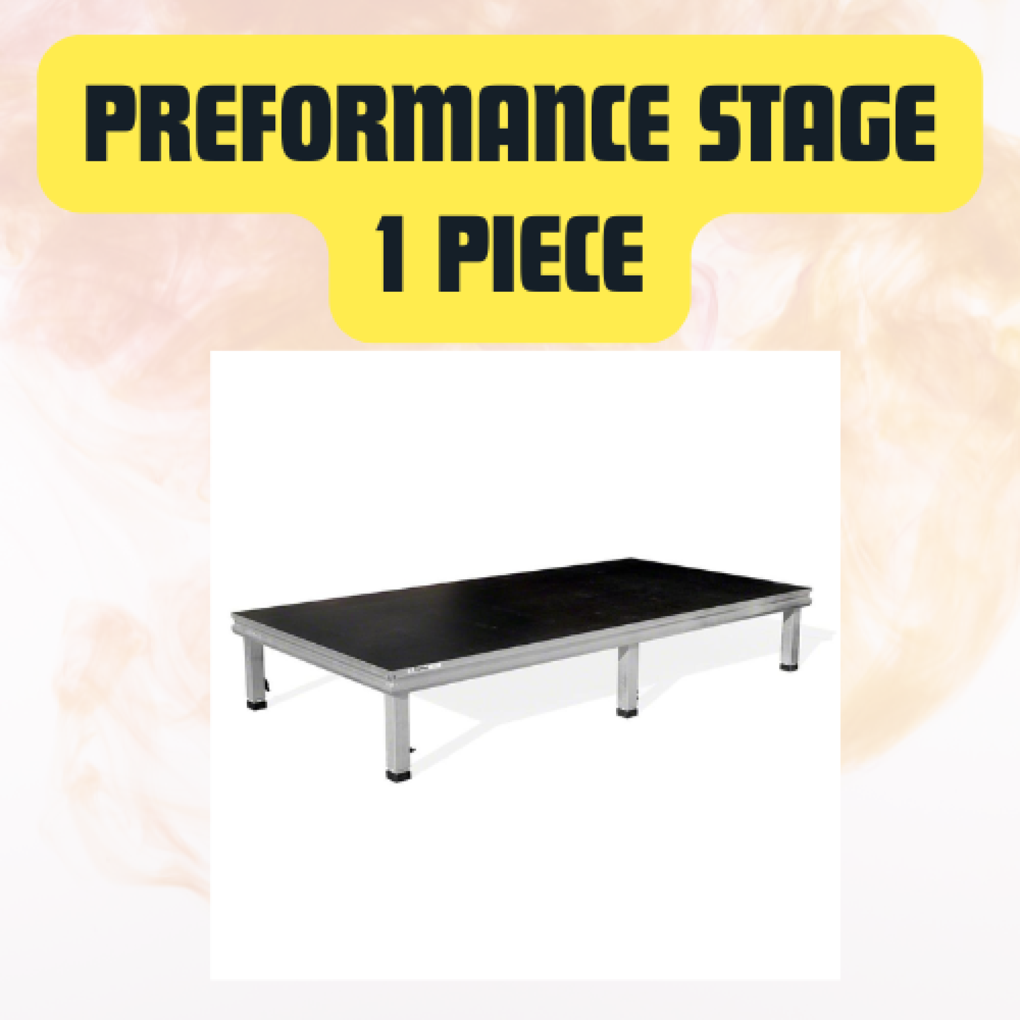 Preformance Stage – 1 Piece - Aras Party Rentals